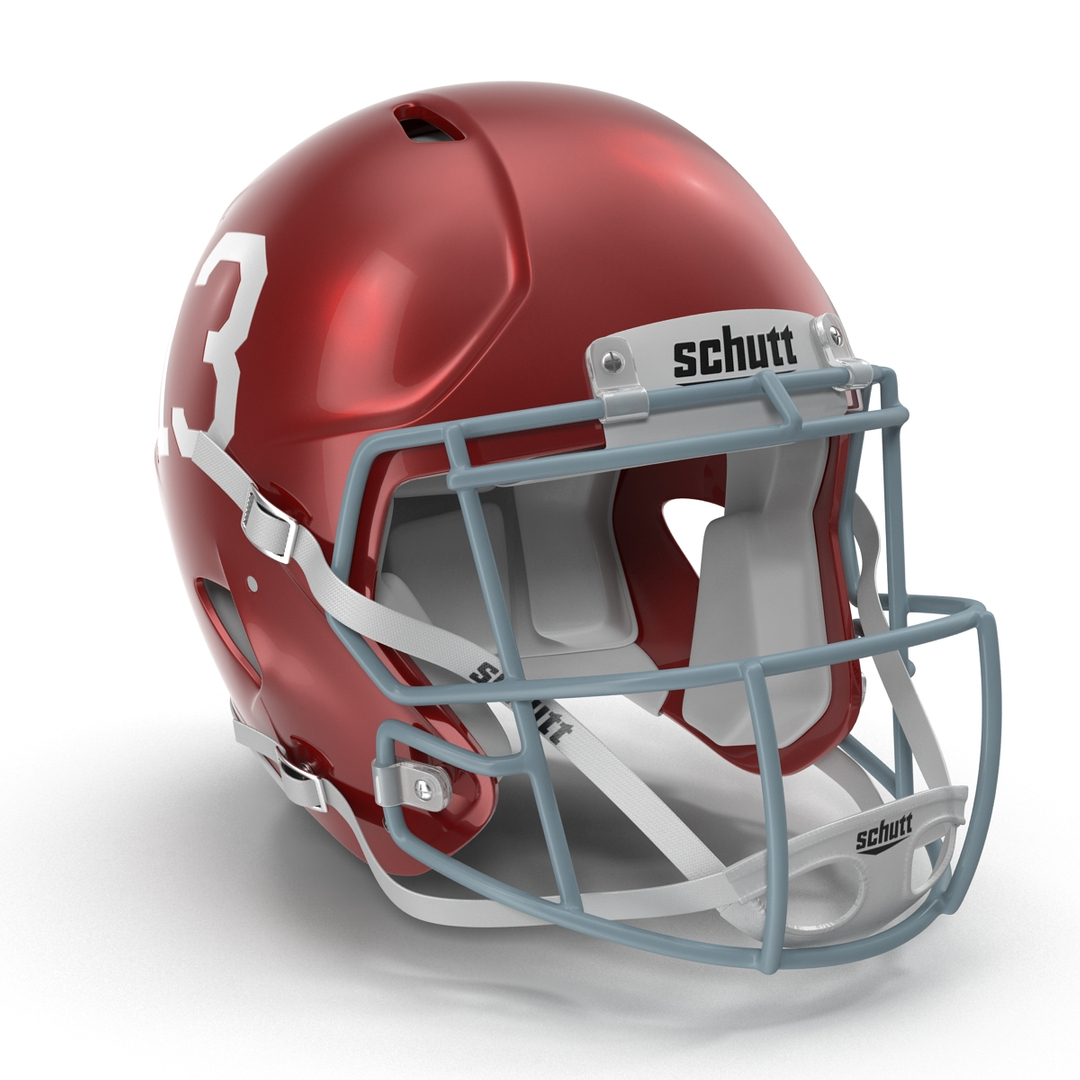 obj football helmet schutt red