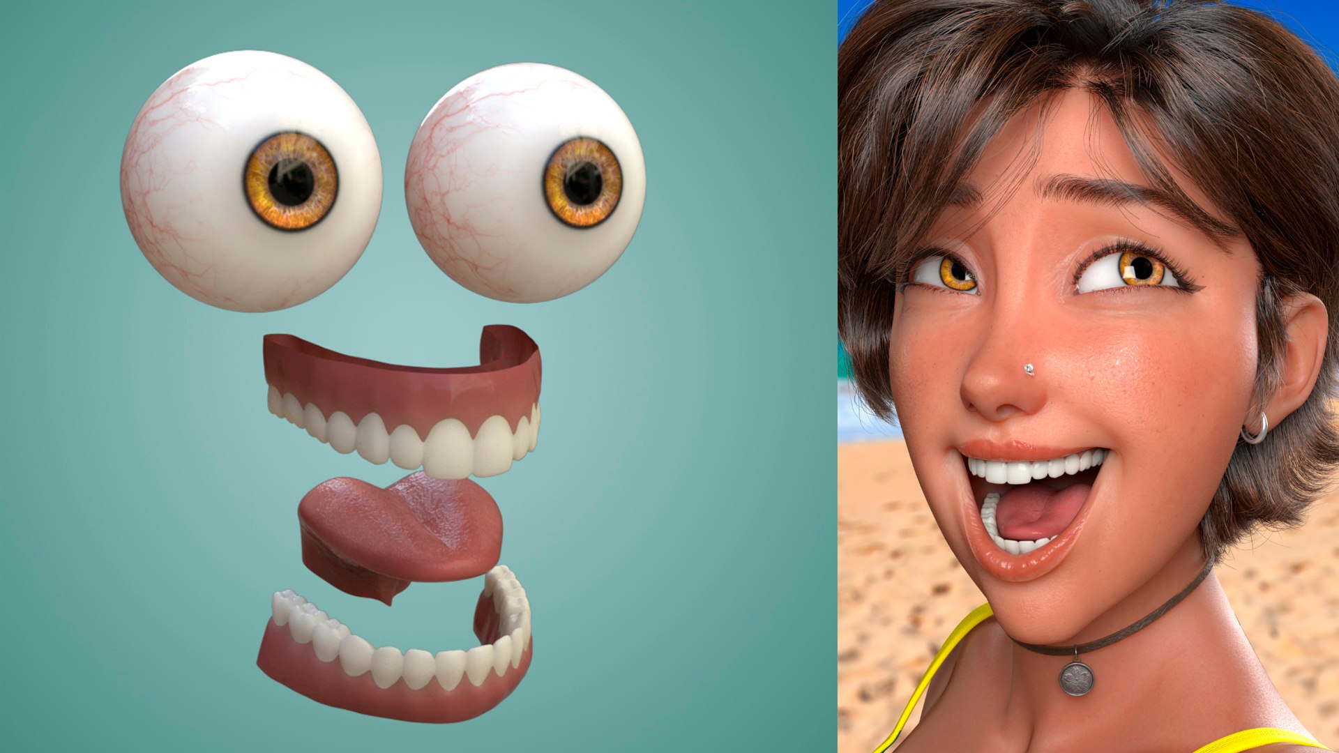 3D Jessica - Semi-realistic Character - TurboSquid 1955577