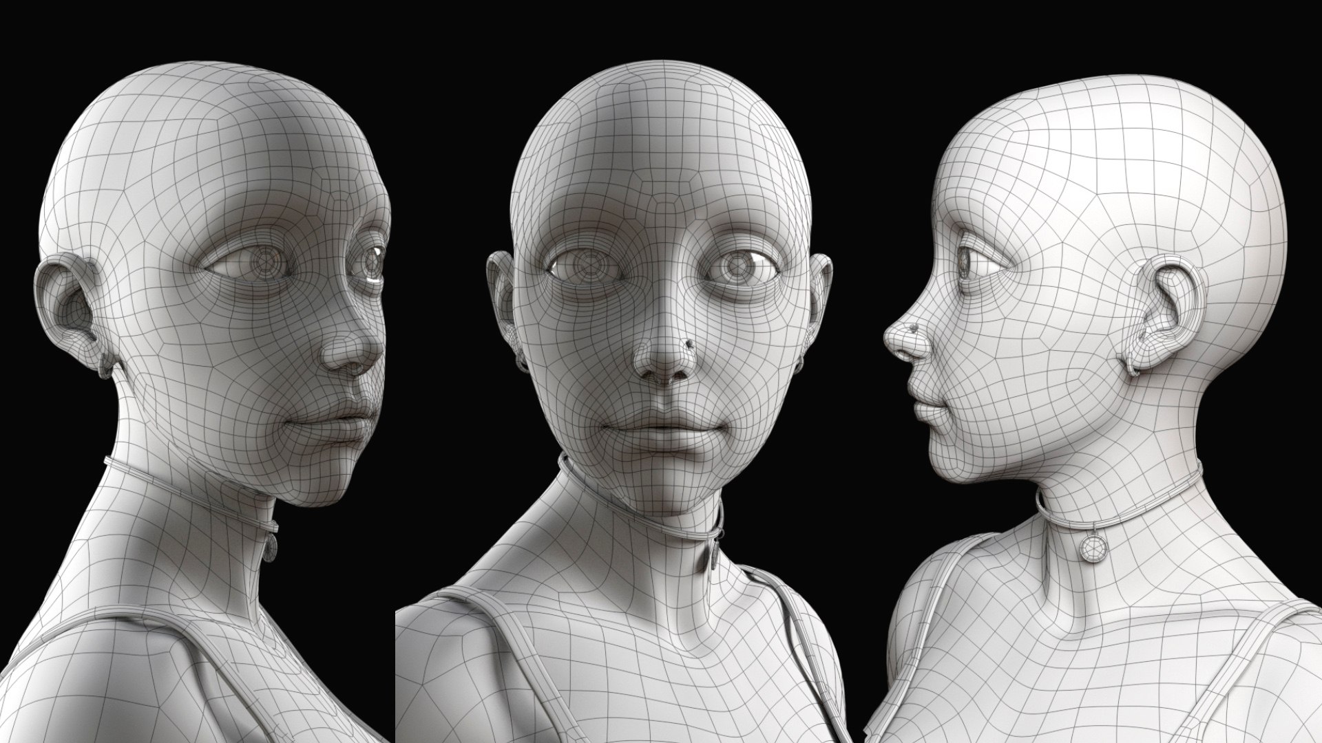 3D Jessica - Semi-realistic Character - TurboSquid 1955577