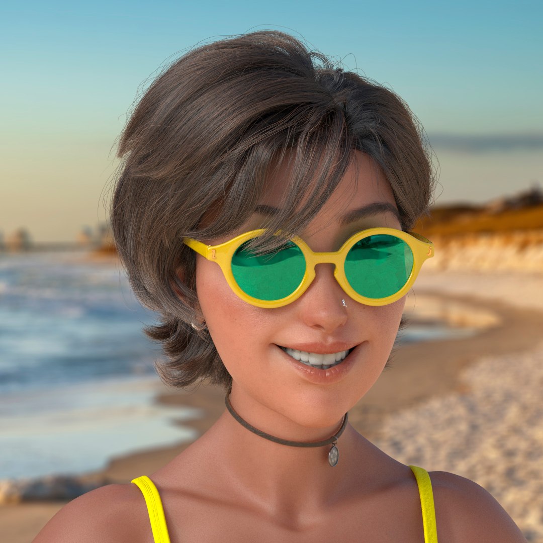 3D Jessica - Semi-realistic Character - TurboSquid 1955577