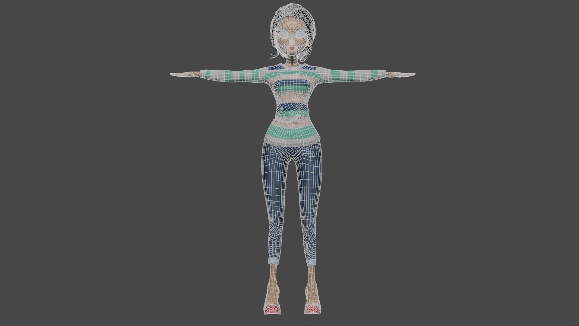 Mom 3d Rigged Model Turbosquid 1734290