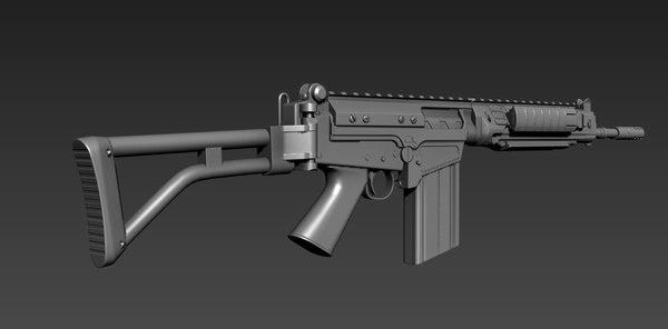 modelo 3d FN-FAL_PARA - TurboSquid 1402032