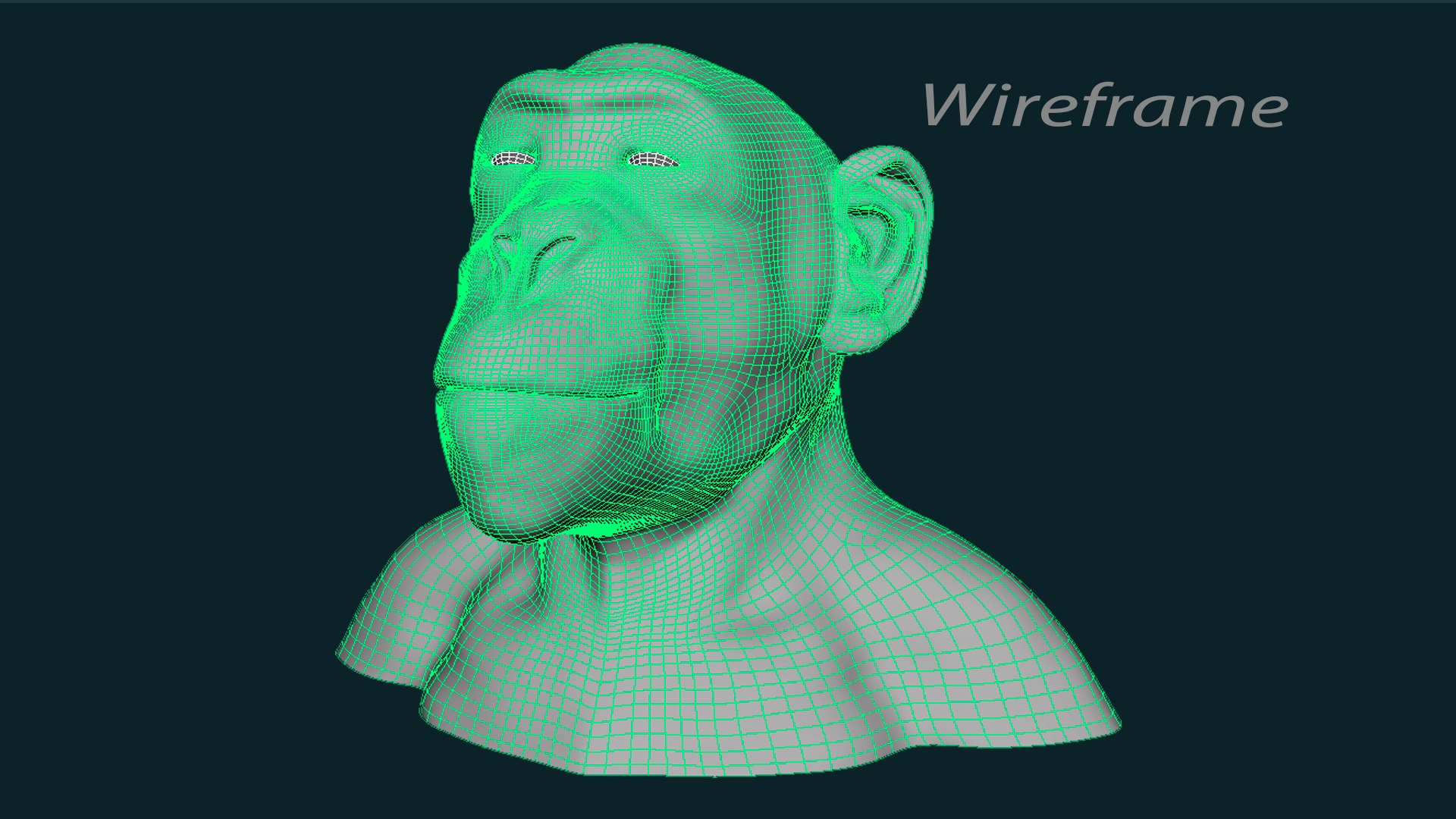 3D Model Monkey Bonobo High Poly Base Mesh - TurboSquid 2376799