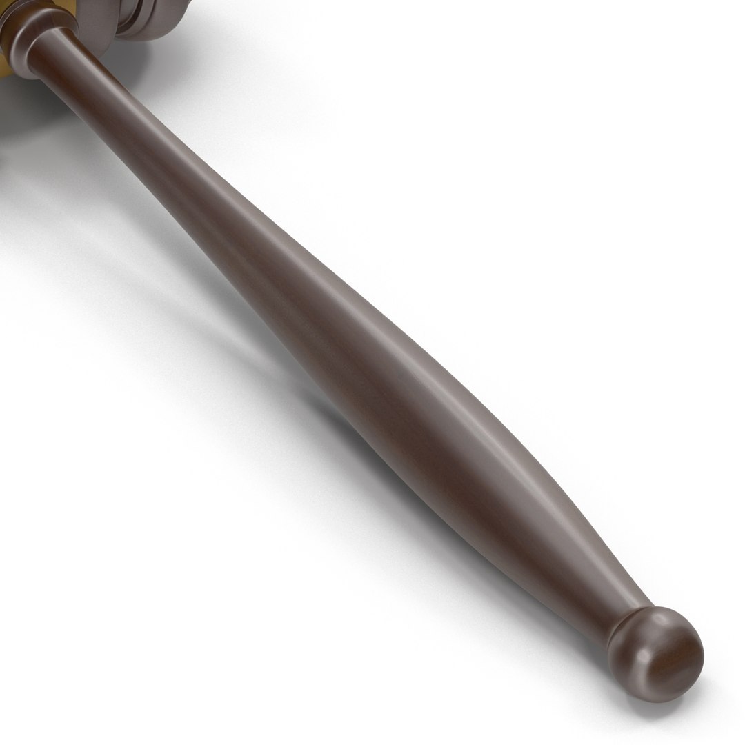 legal gavel 3d model