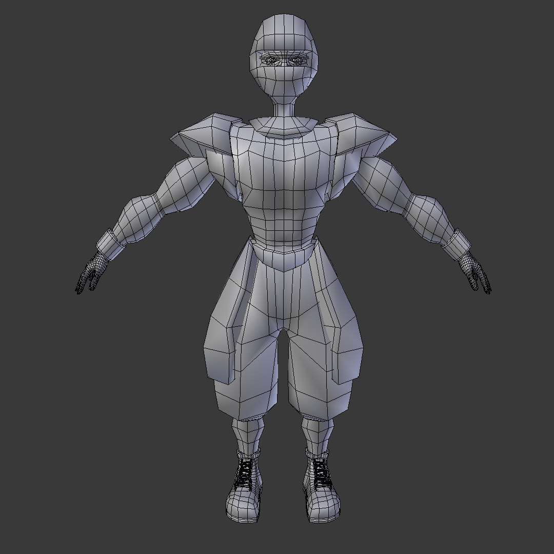 3D ninja gladiator model - TurboSquid 1501545