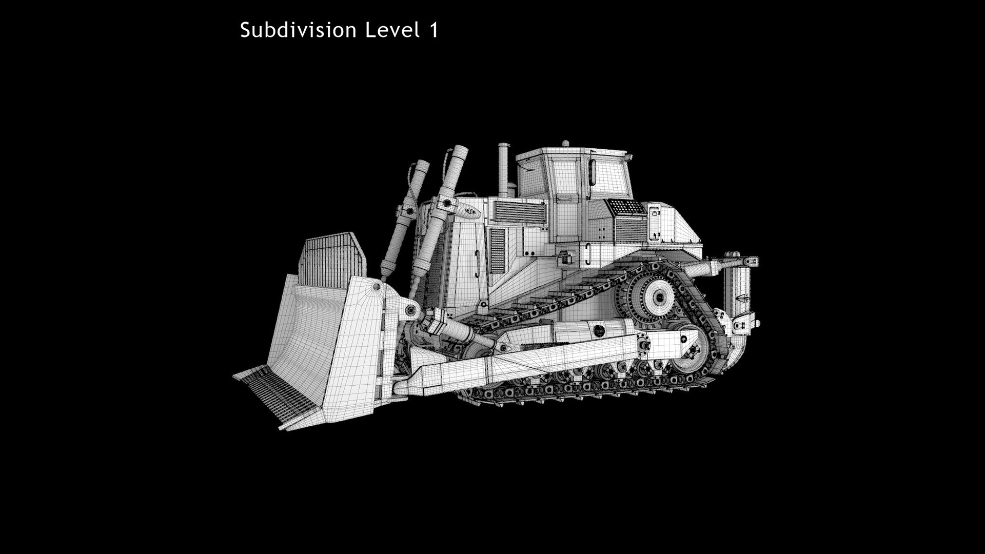 3D bulldozer - TurboSquid 985212