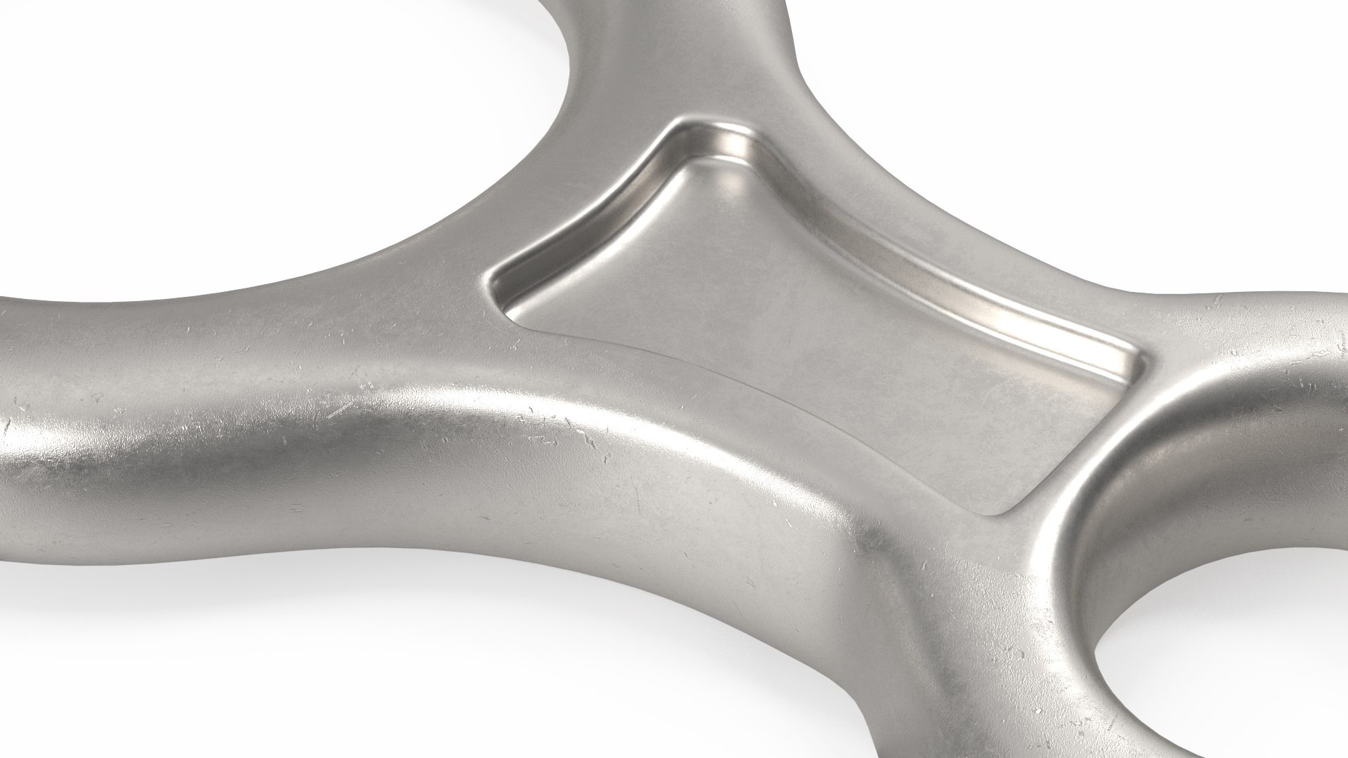 3D Model Aluminum Figure 8 Descender - TurboSquid 2191753