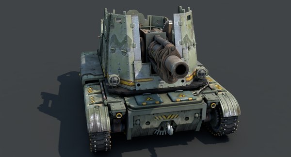 tank post apocalyptic 3d model