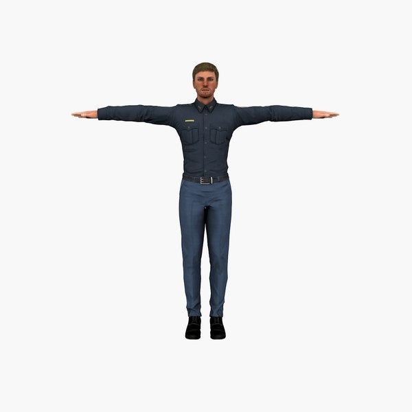 Police Officer Blender Models for Download | TurboSquid