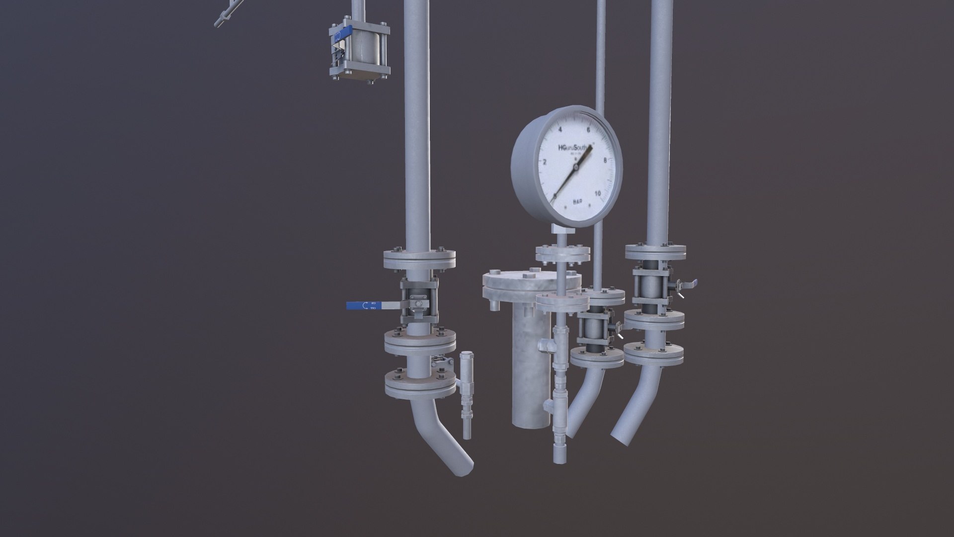 3D Valves And Flange - TurboSquid 2292005