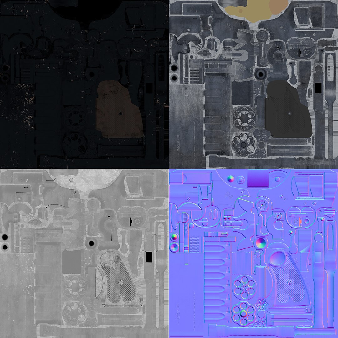 Colt Official Police 38 3D Model - TurboSquid 1224091