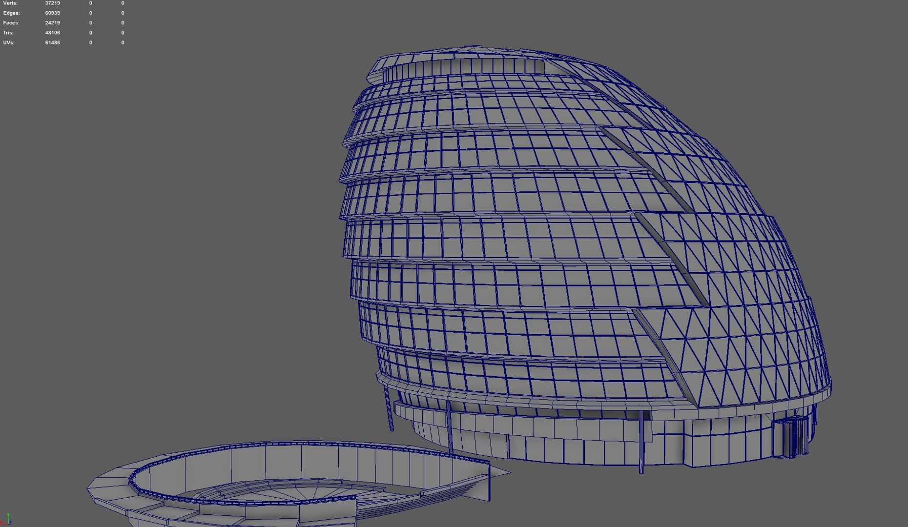 City London Hall 3D Model - TurboSquid 1285410