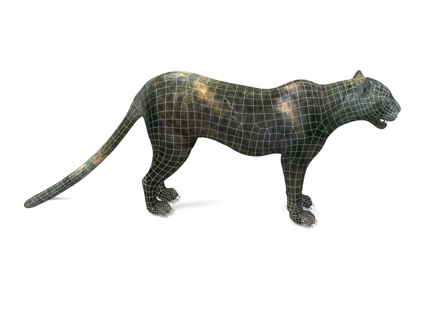 3D Realistic Panther Ready Model - TurboSquid 1284017