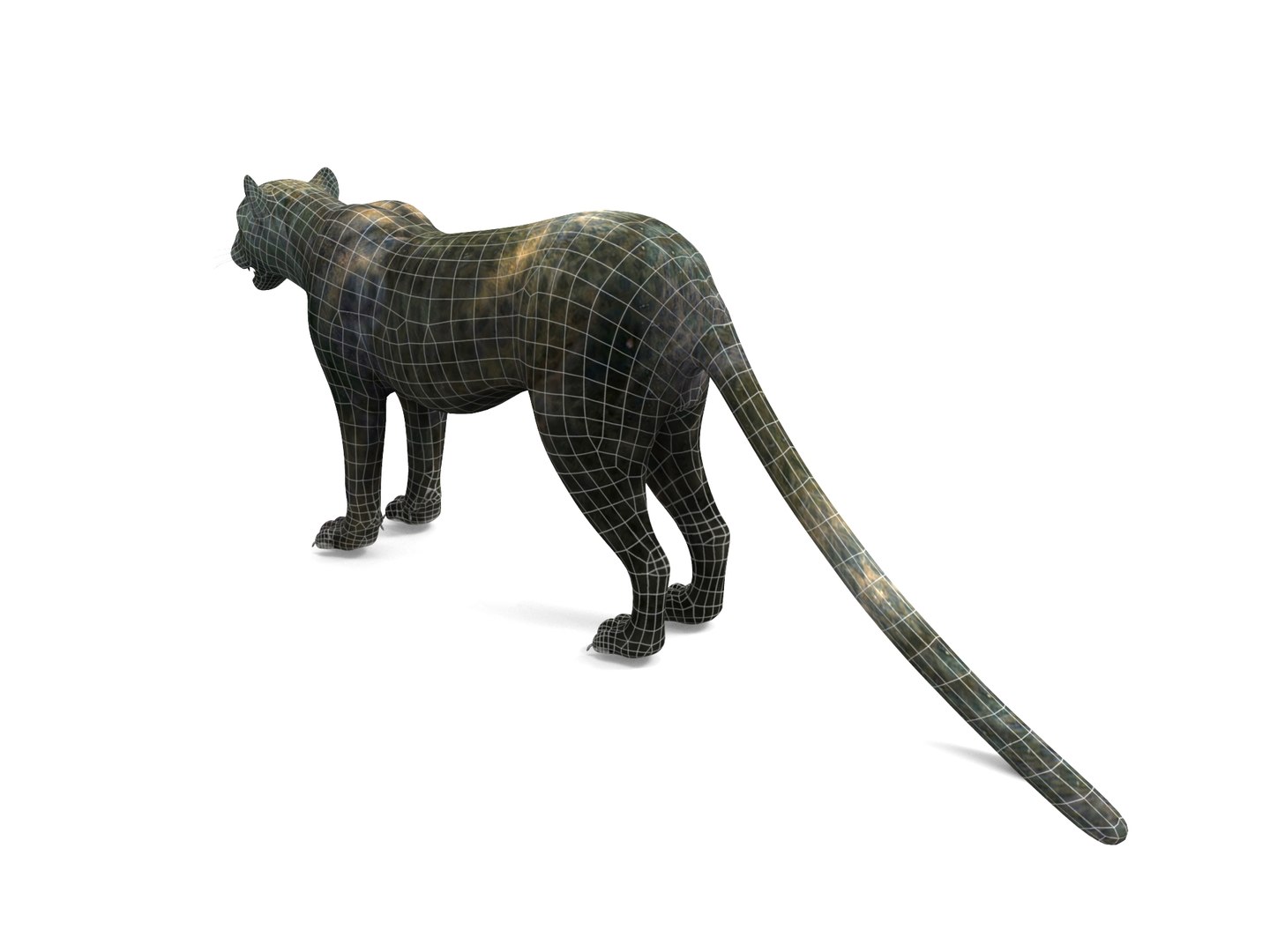 3D Realistic Panther Ready Model - TurboSquid 1284017
