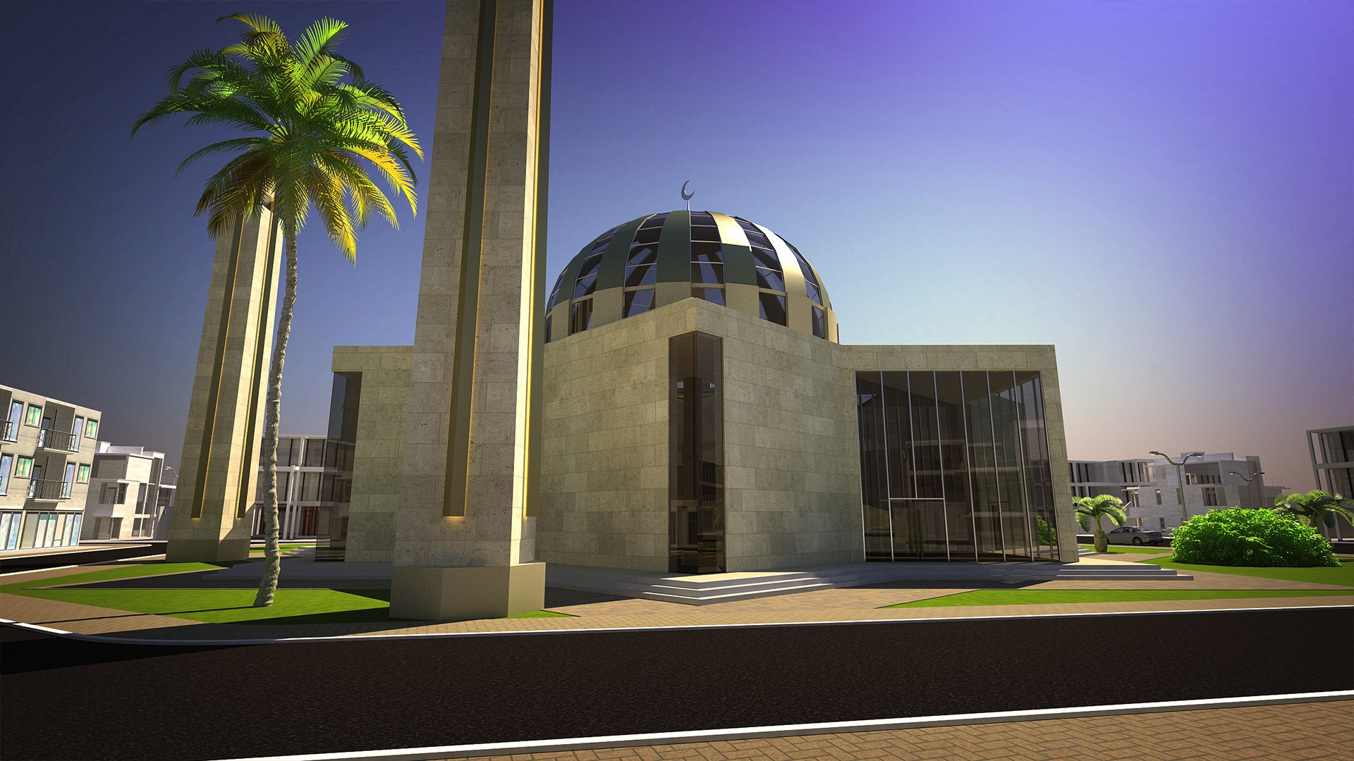 3D Sheikh Zayed Mosque Scenes - TurboSquid 2068268