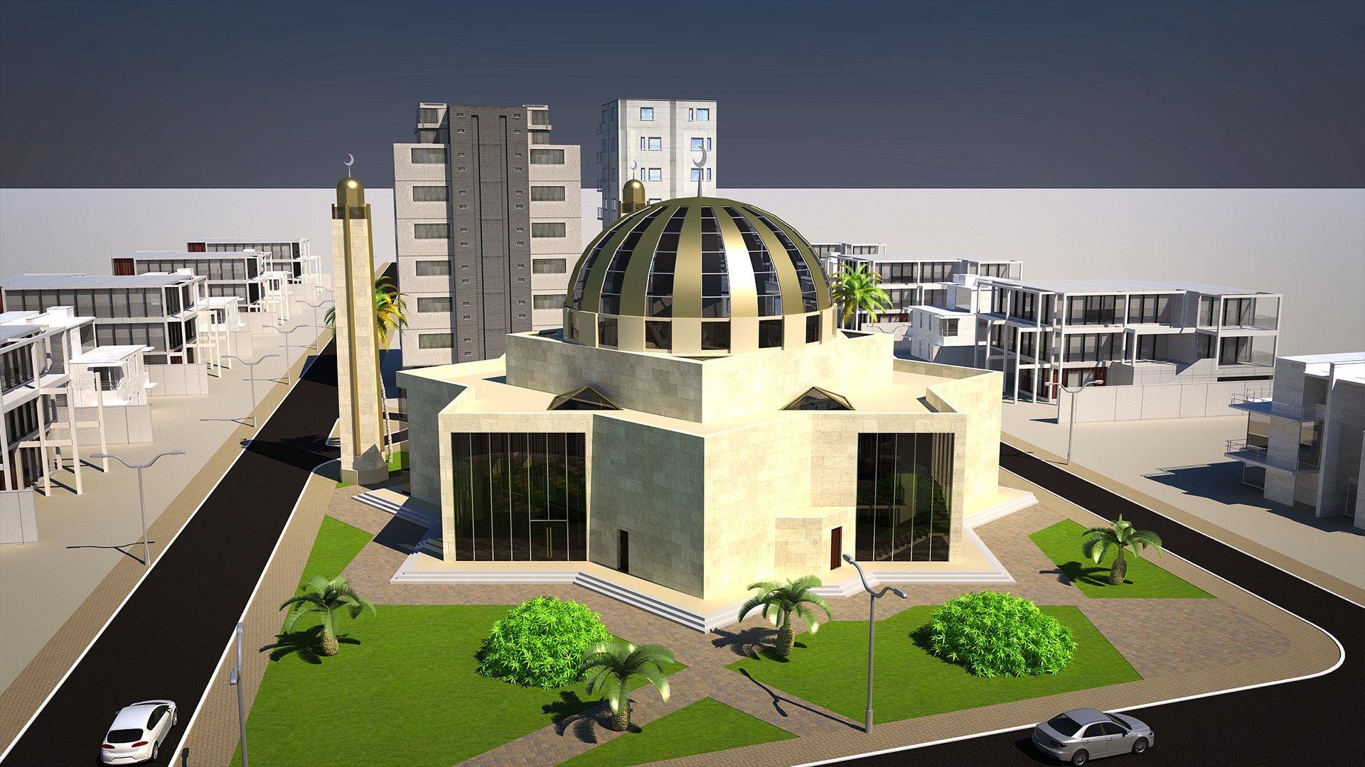 3D Sheikh Zayed Mosque Scenes - TurboSquid 2068268