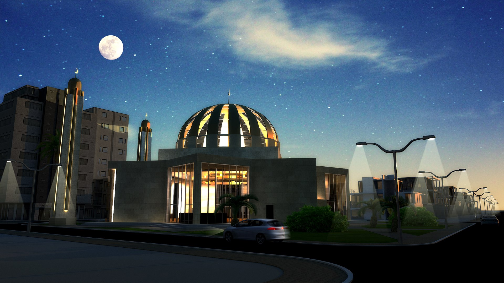 3D Sheikh Zayed Mosque Scenes - TurboSquid 2068268