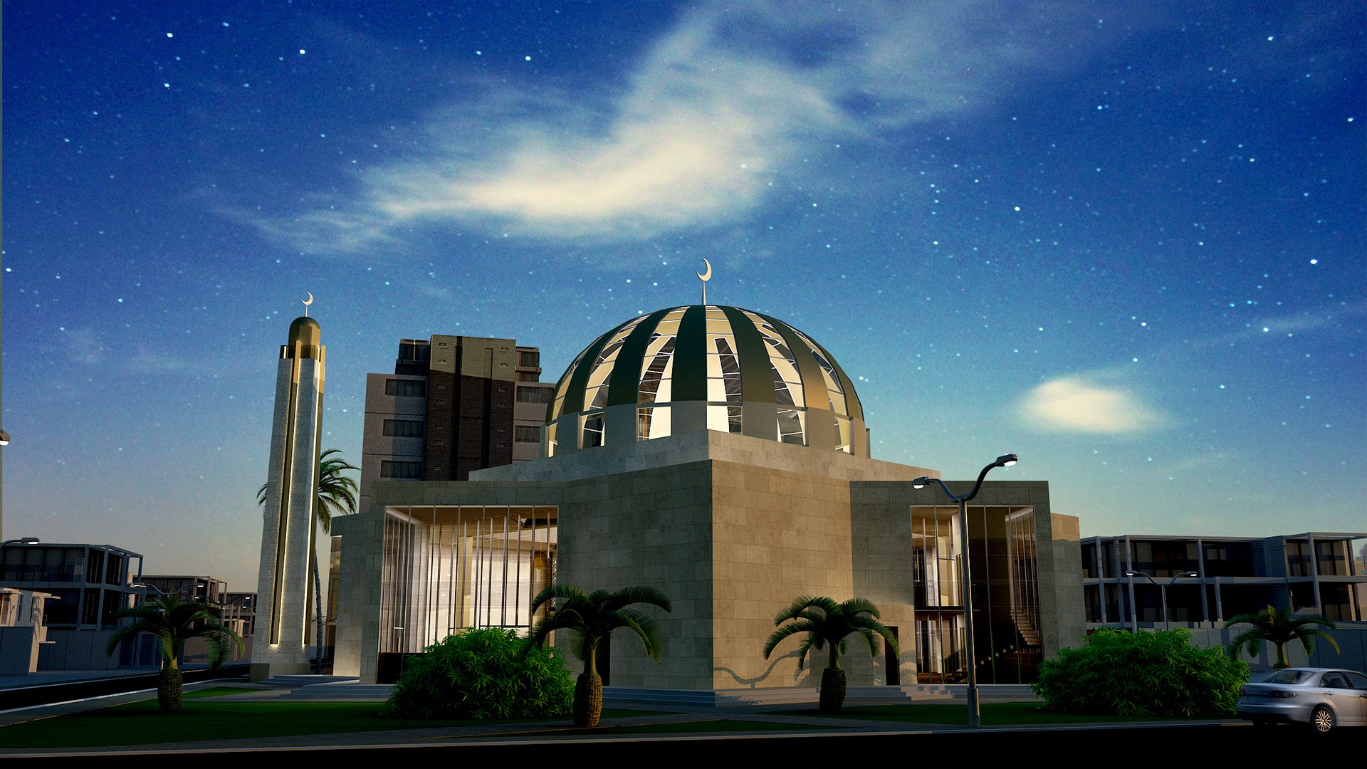 3D Sheikh Zayed Mosque Scenes - TurboSquid 2068268
