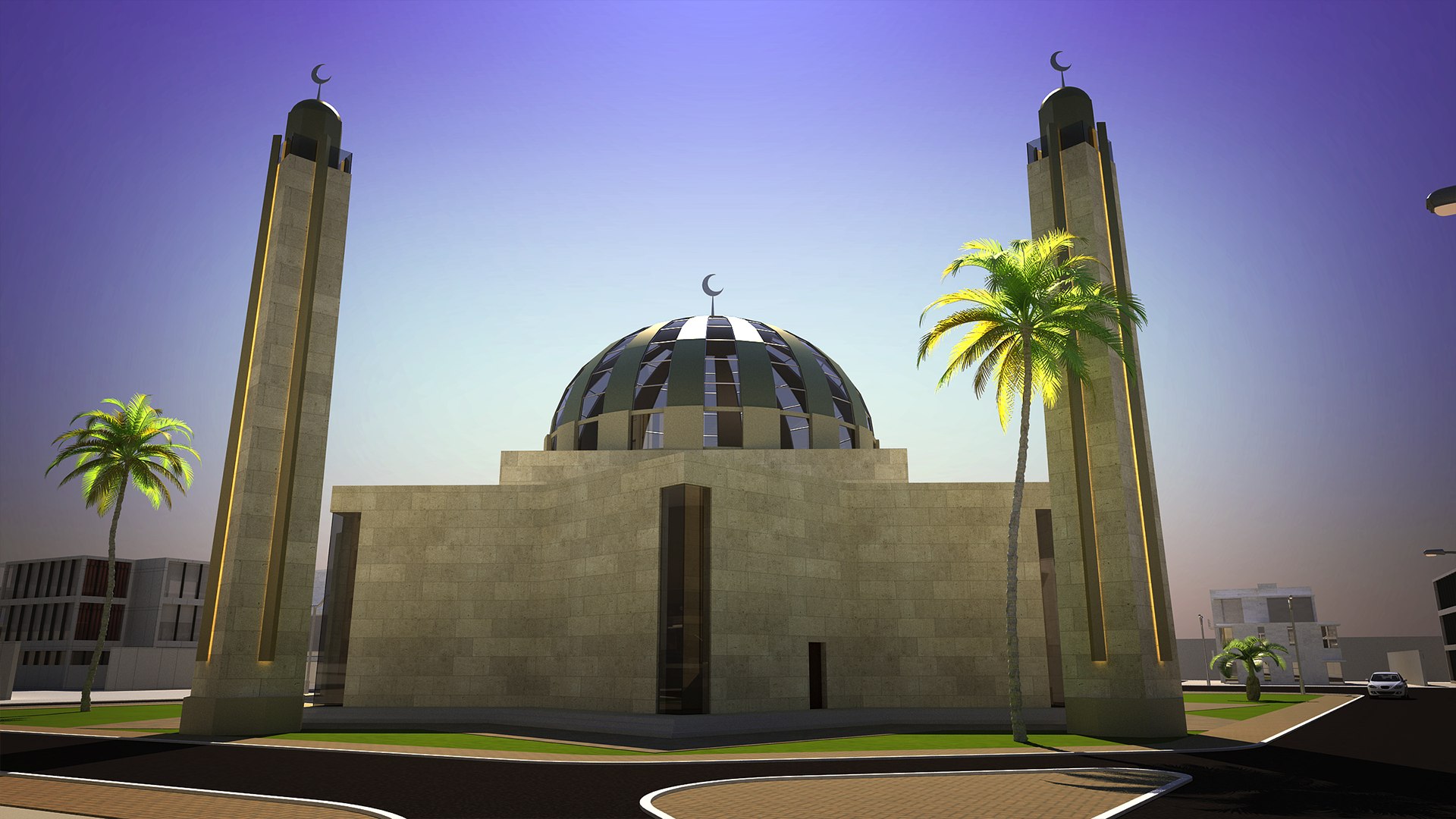 3D Sheikh Zayed Mosque Scenes - TurboSquid 2068268