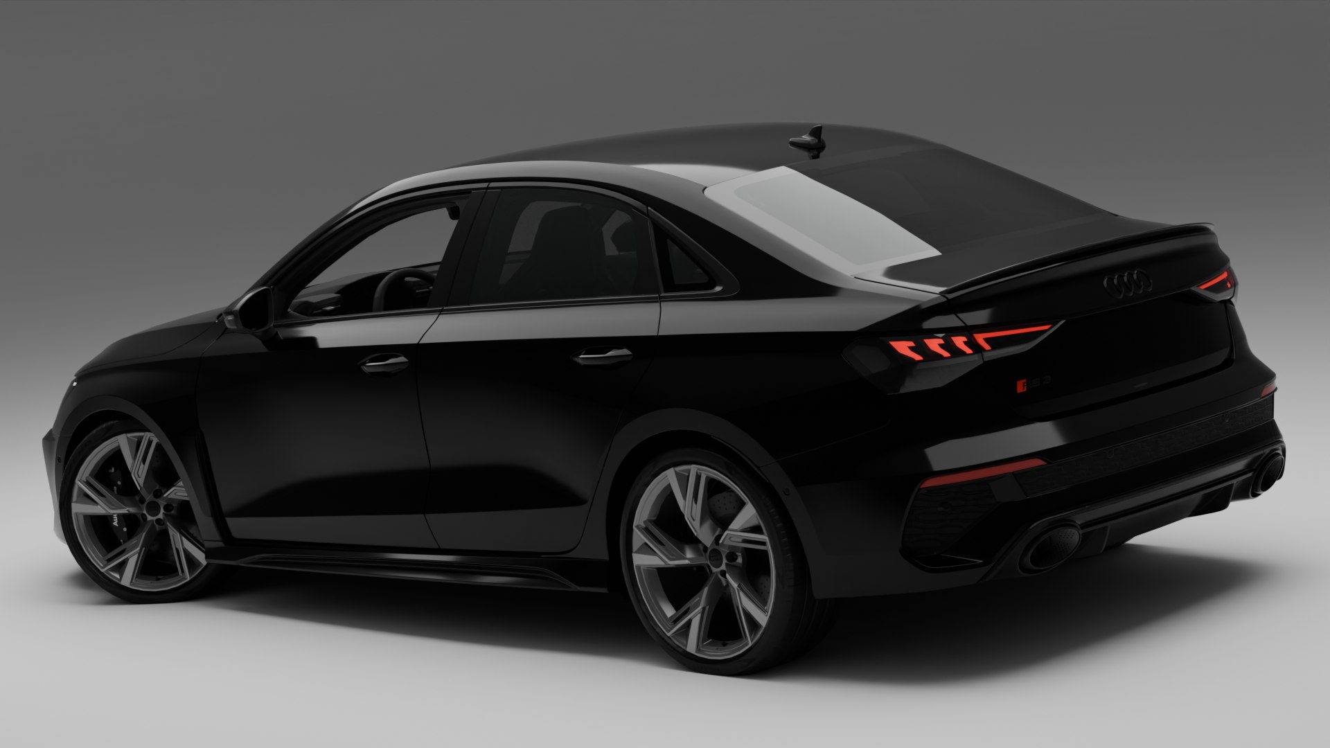 Audi RS3 Sedan 2024 3D Model - TurboSquid 2320690