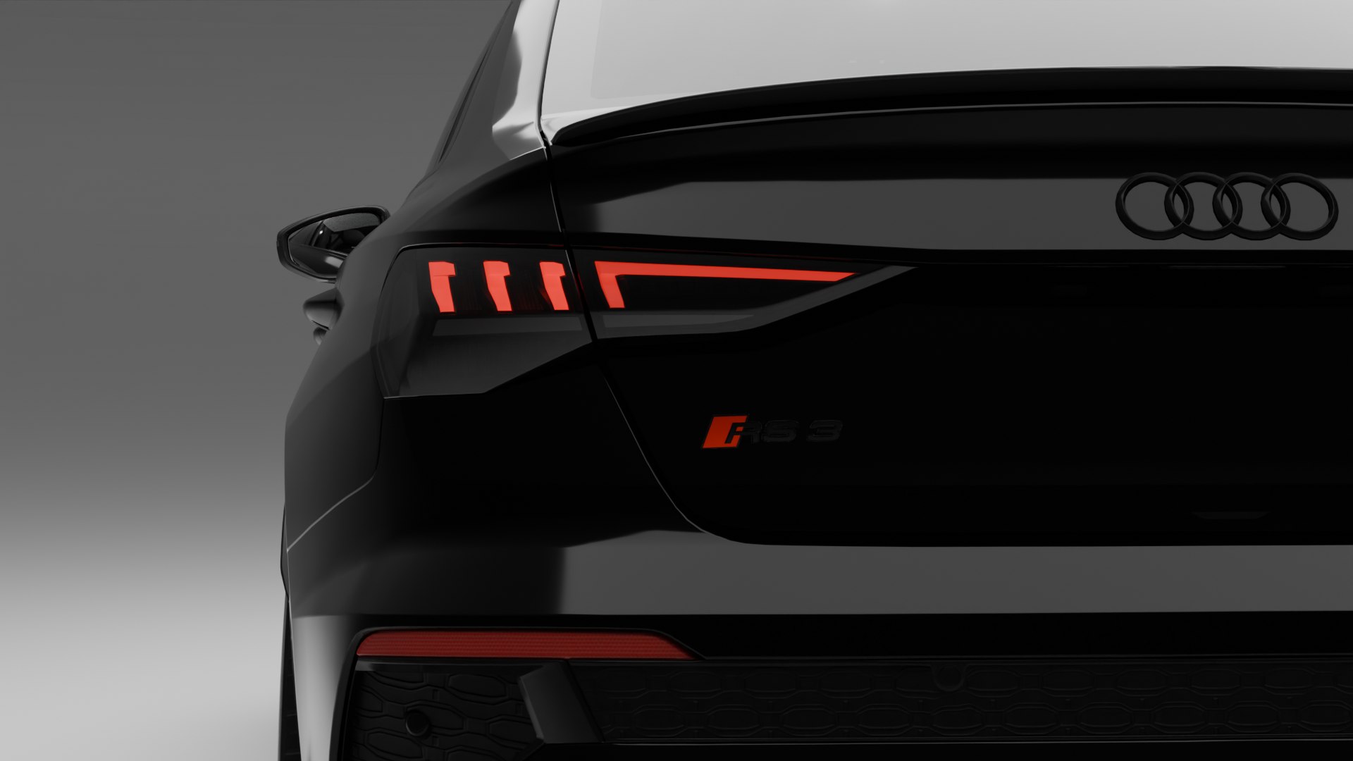 Audi RS3 Sedan 2024 3D Model - TurboSquid 2320690