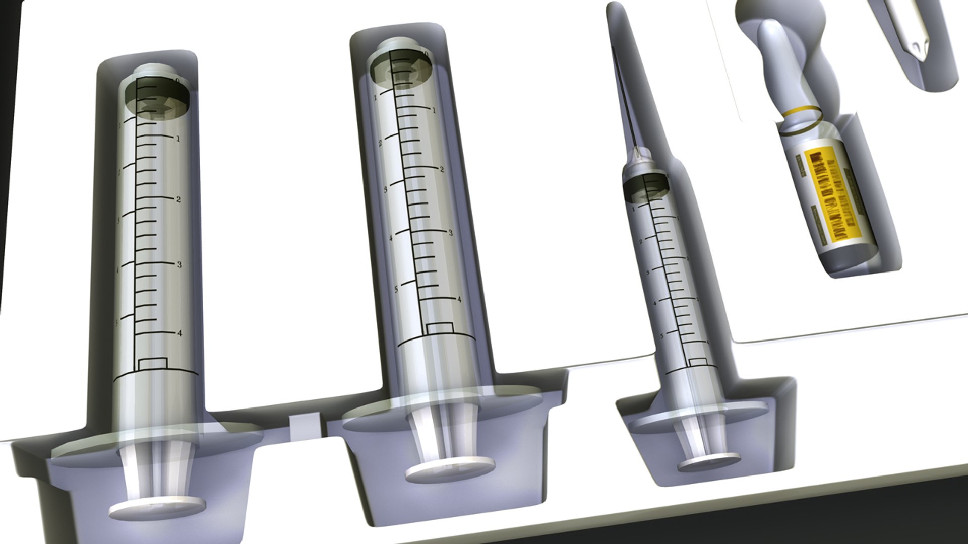 3d Model Catheter Set