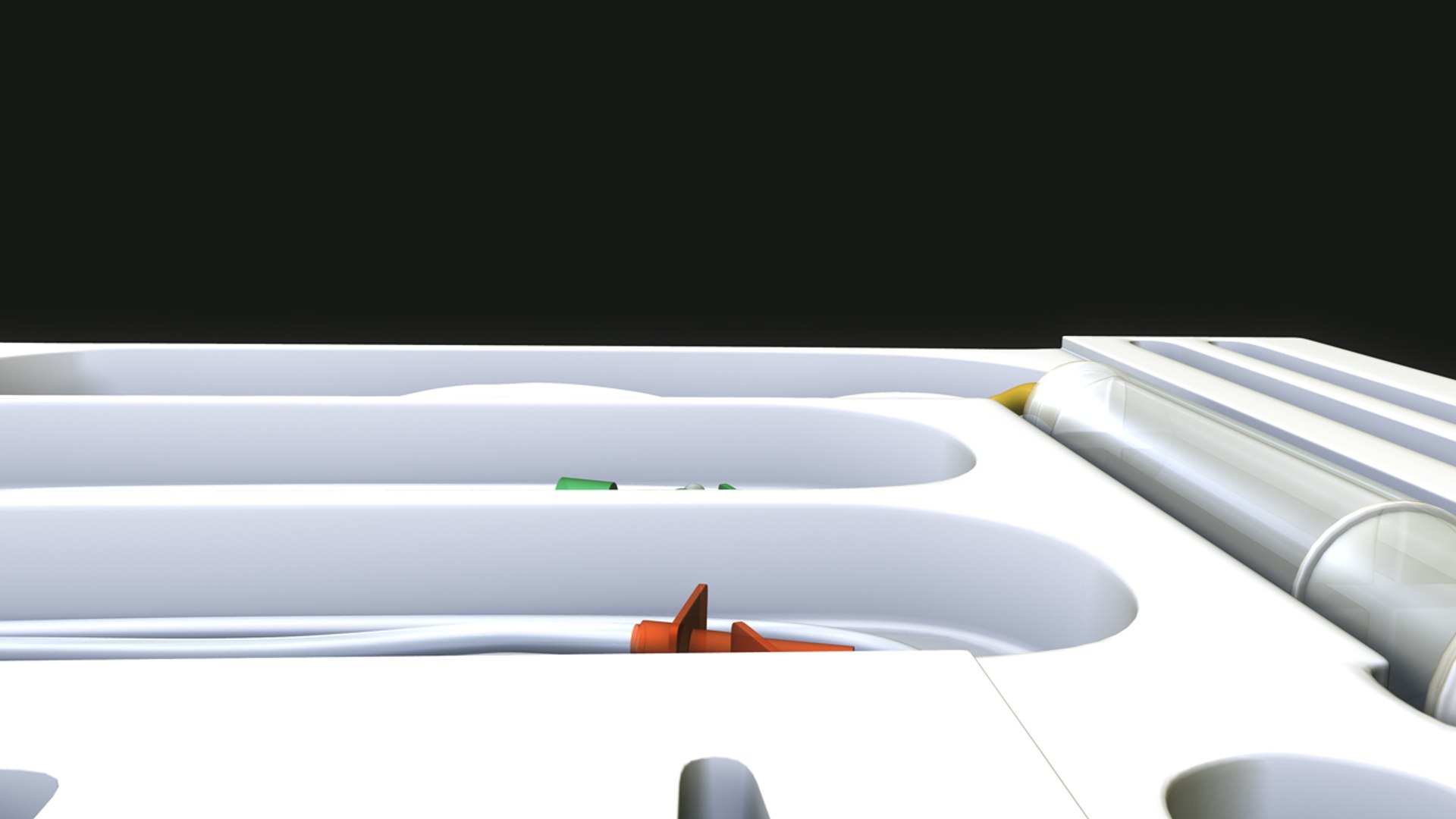 3d Model Catheter Set