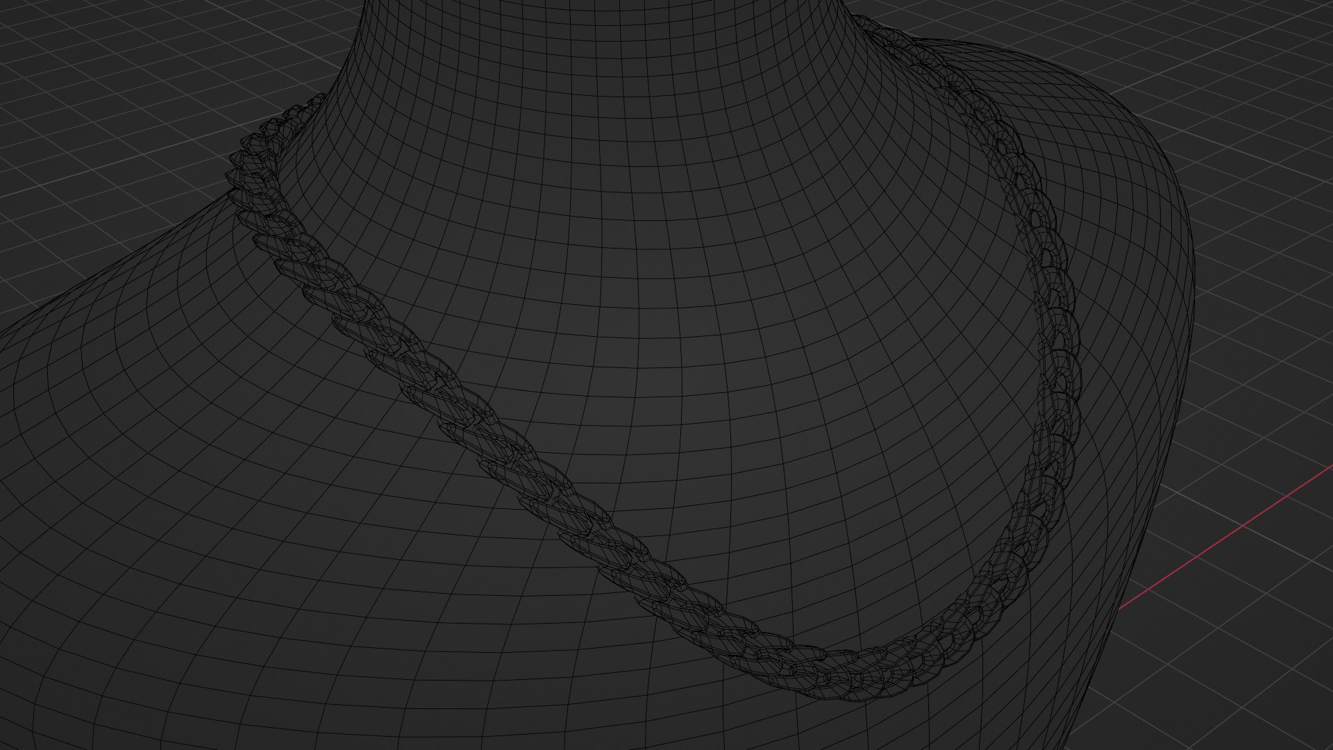 3D Golden Chain - TurboSquid 2020192