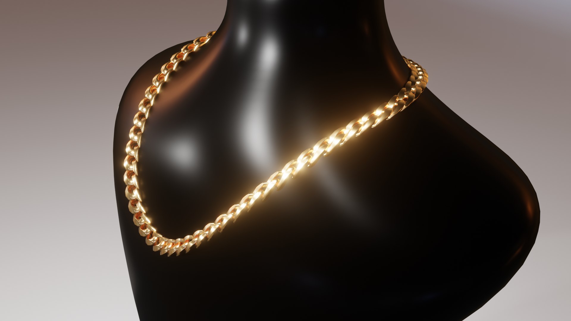 3D Golden Chain - TurboSquid 2020192