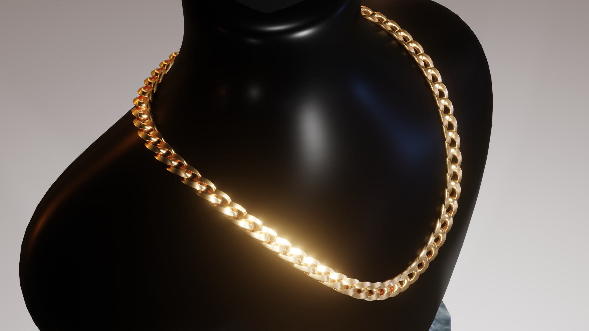 3D Golden Chain - TurboSquid 2020192