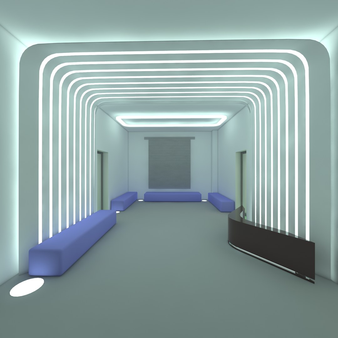 Reception 3D Model - TurboSquid 1987401