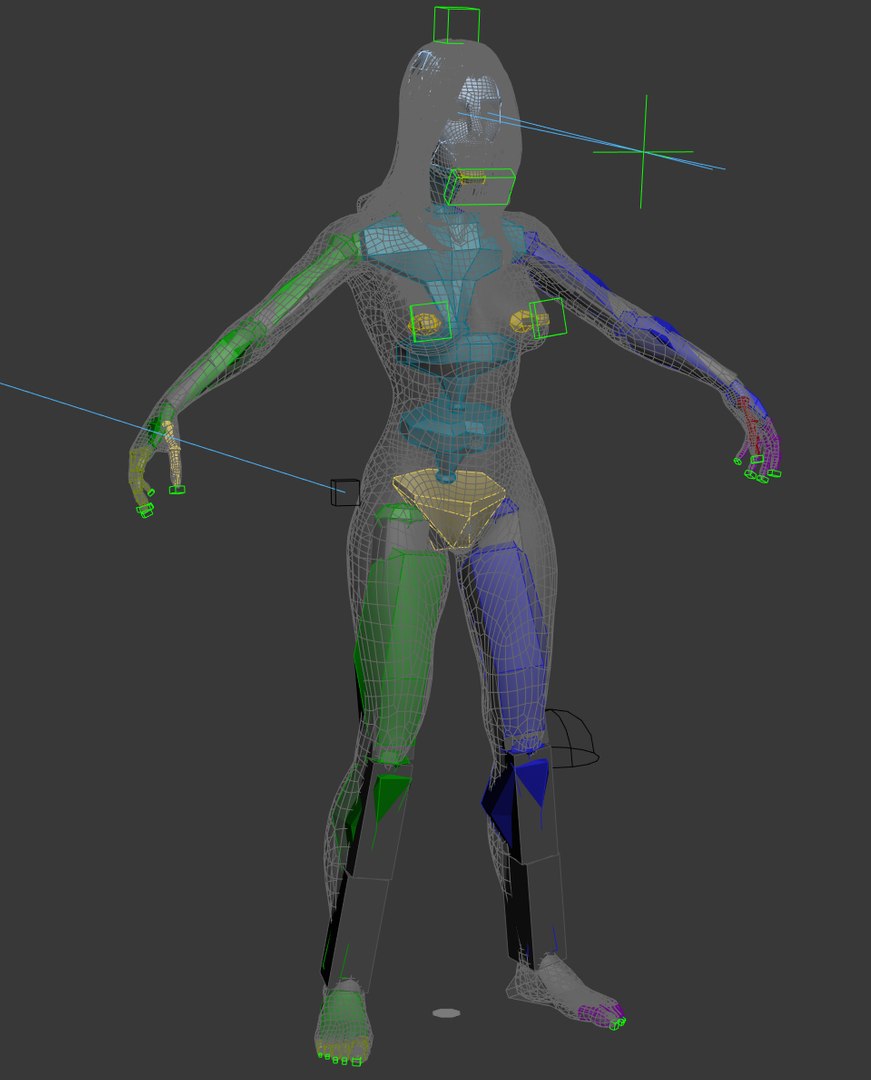 3D Rigging Biped Expressions - TurboSquid 1427688
