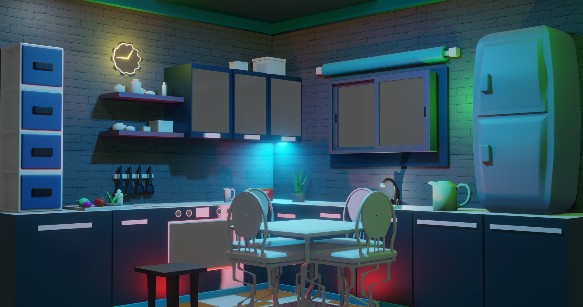 KITCHEN 3D Model - TurboSquid 2404840