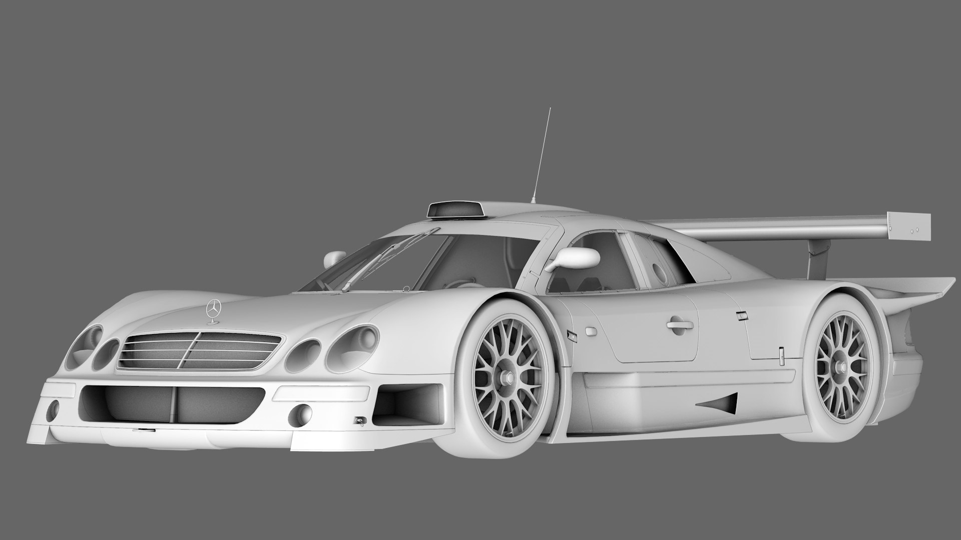 Amg Mercedes Clk 1999 3D Model - TurboSquid 1313834