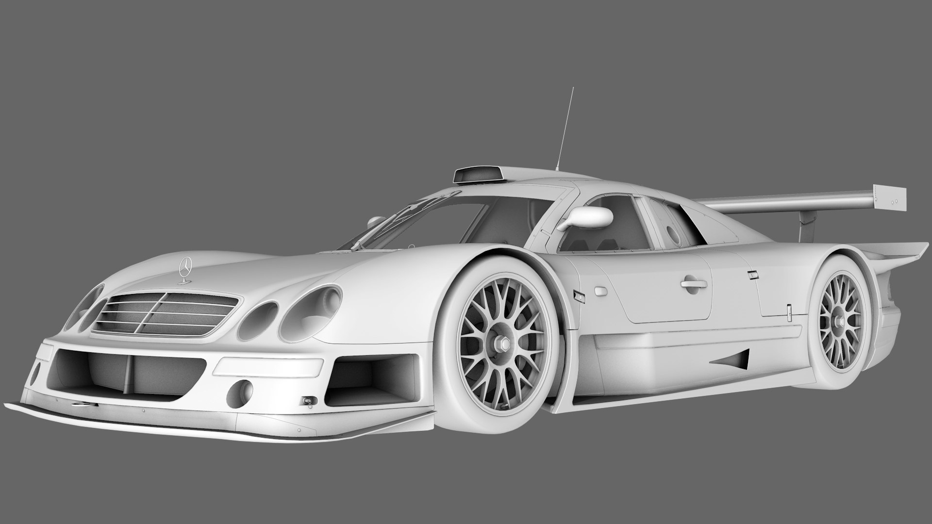 Amg Mercedes Clk 1999 3D Model - TurboSquid 1313834