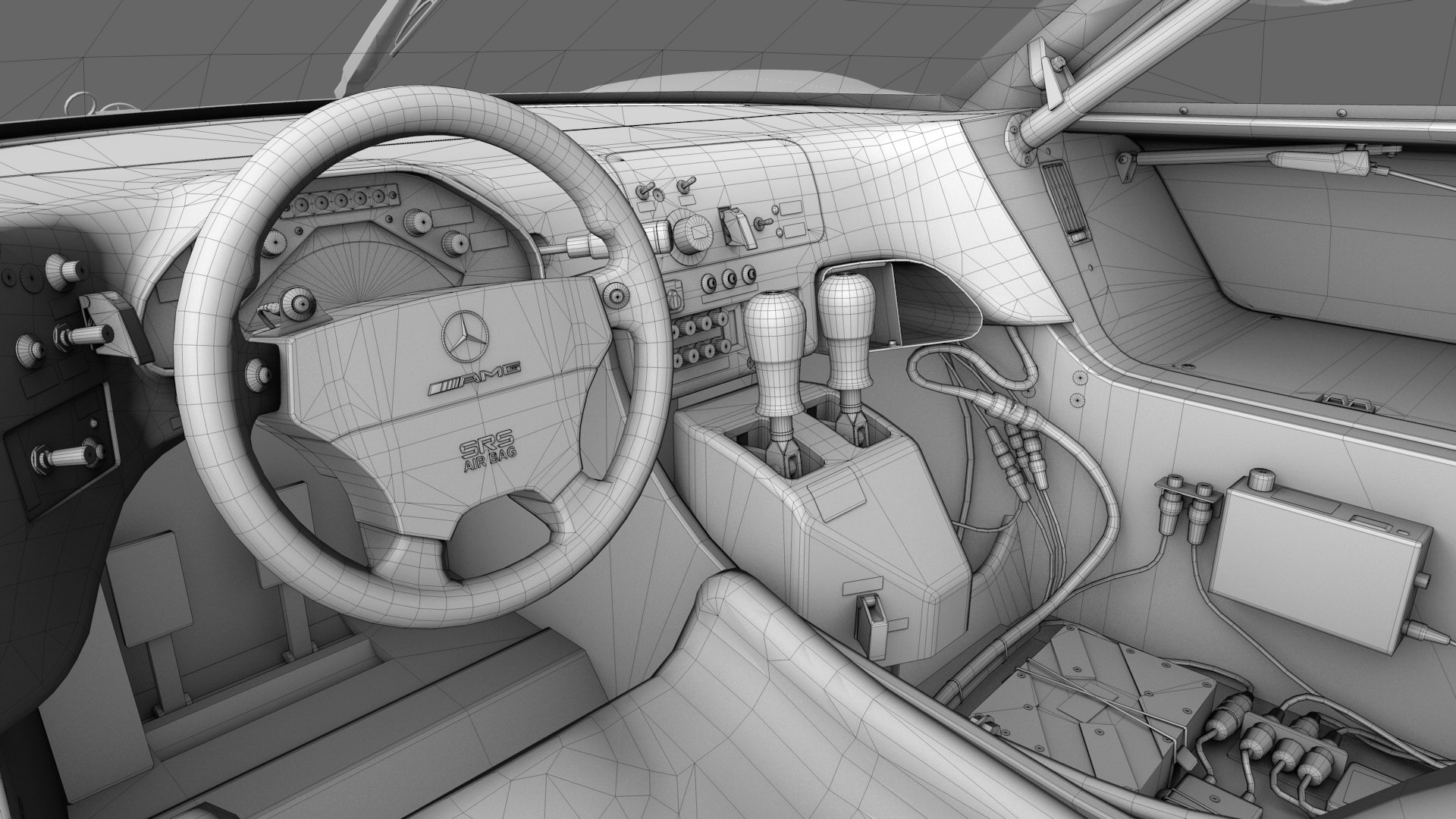 Amg Mercedes Clk 1999 3D Model - TurboSquid 1313834