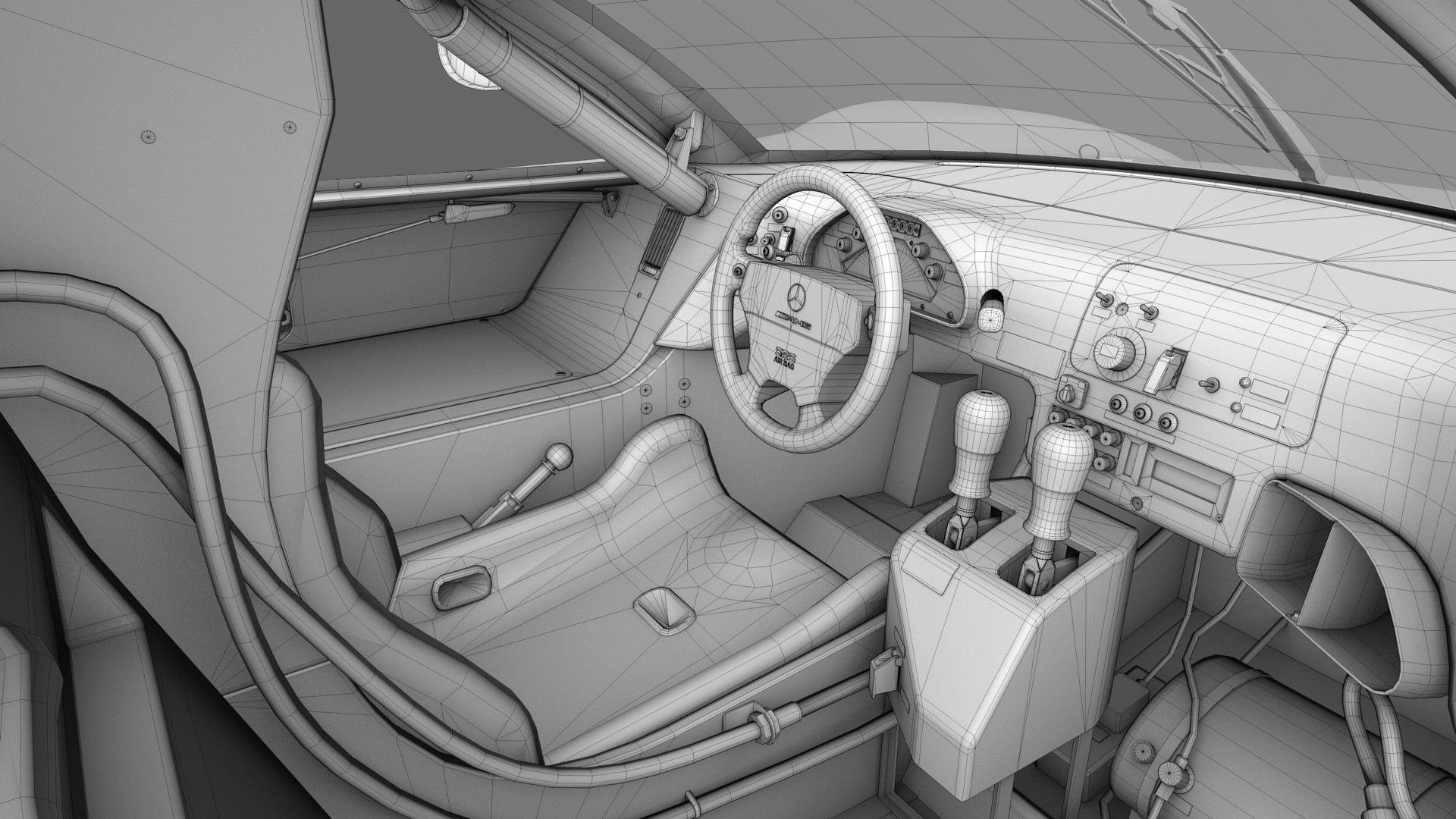 Amg Mercedes Clk 1999 3D Model - TurboSquid 1313834