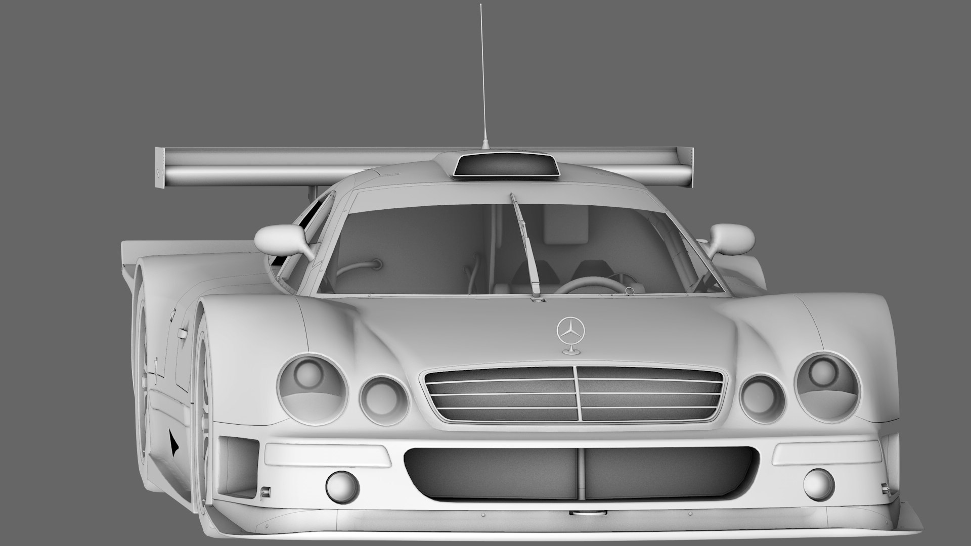 Amg Mercedes Clk 1999 3D Model - TurboSquid 1313834