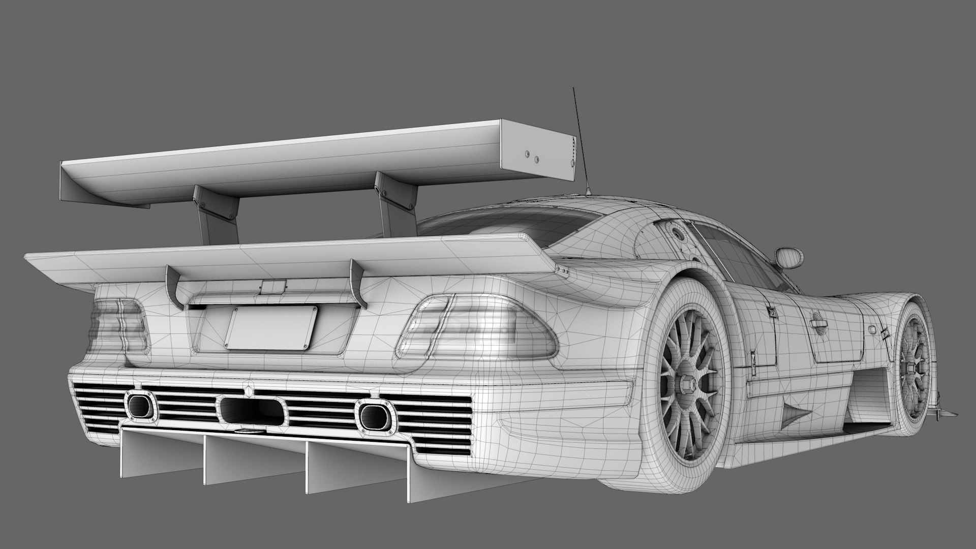 Amg Mercedes Clk 1999 3D Model - TurboSquid 1313834