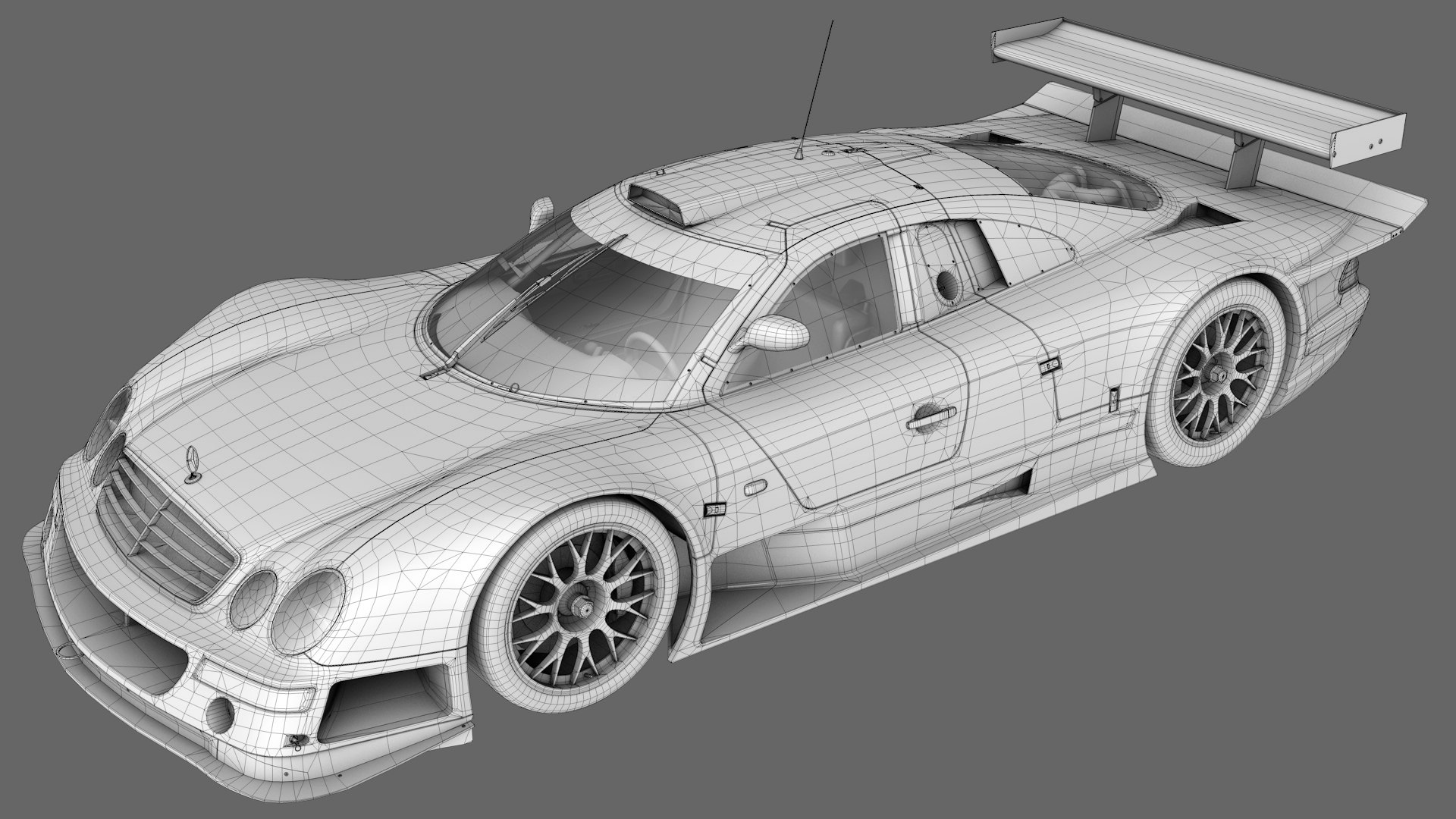 Amg Mercedes Clk 1999 3D Model - TurboSquid 1313834