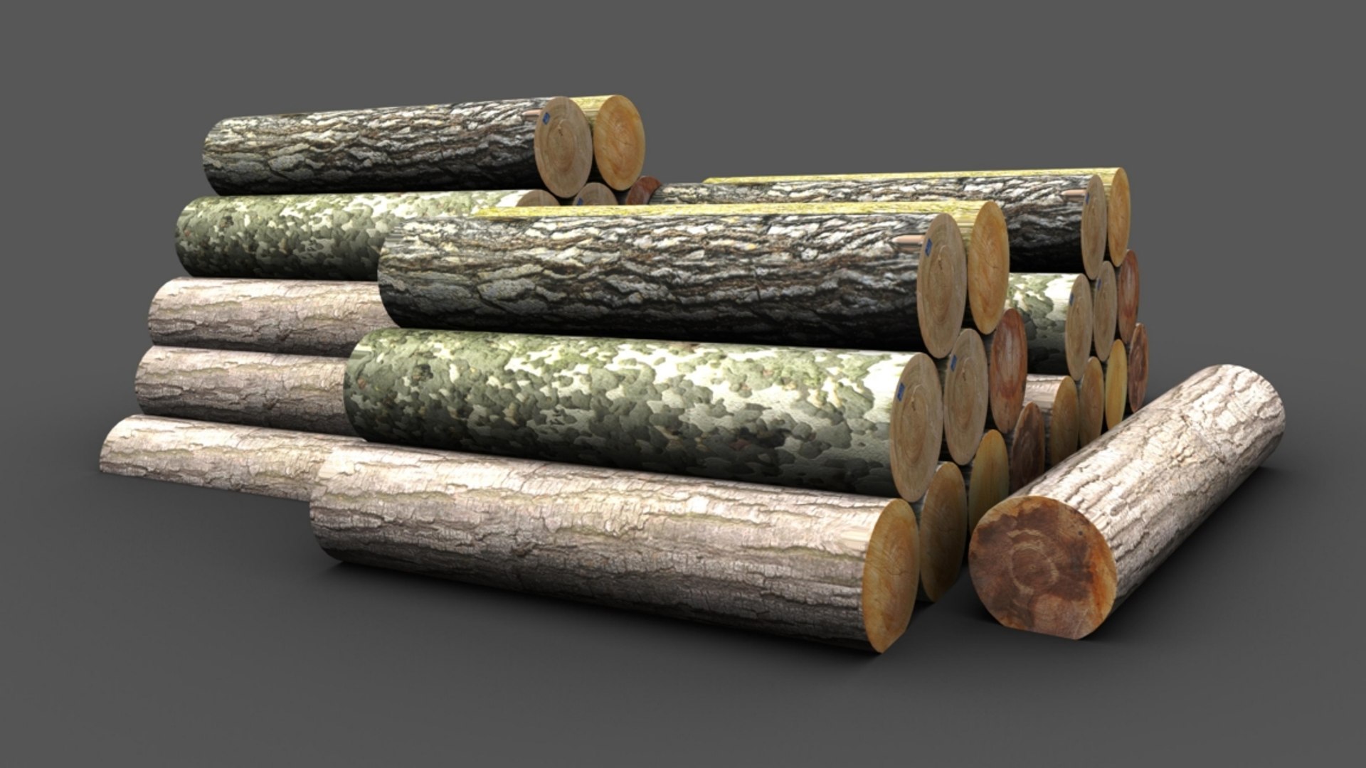 3D Lumber Timber - TurboSquid 1261517