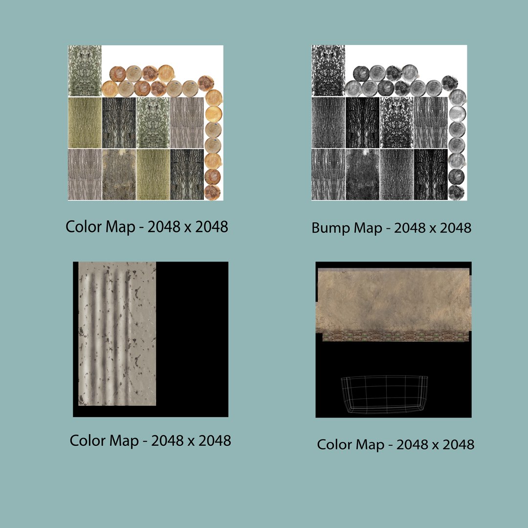 3D Lumber Timber - TurboSquid 1261517