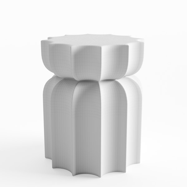 Antique Bronze Side Table Star model - TurboSquid 1836111