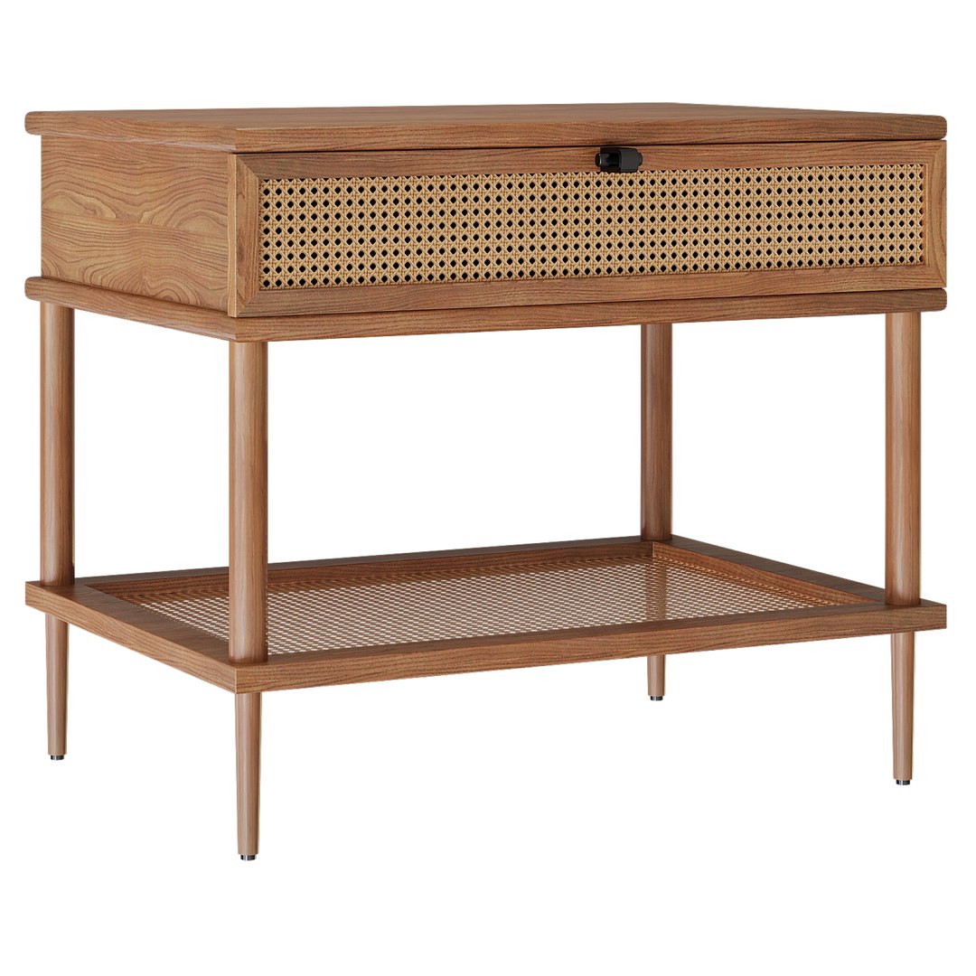 3D Coast Side Table By Uttermost Model - TurboSquid 2427775