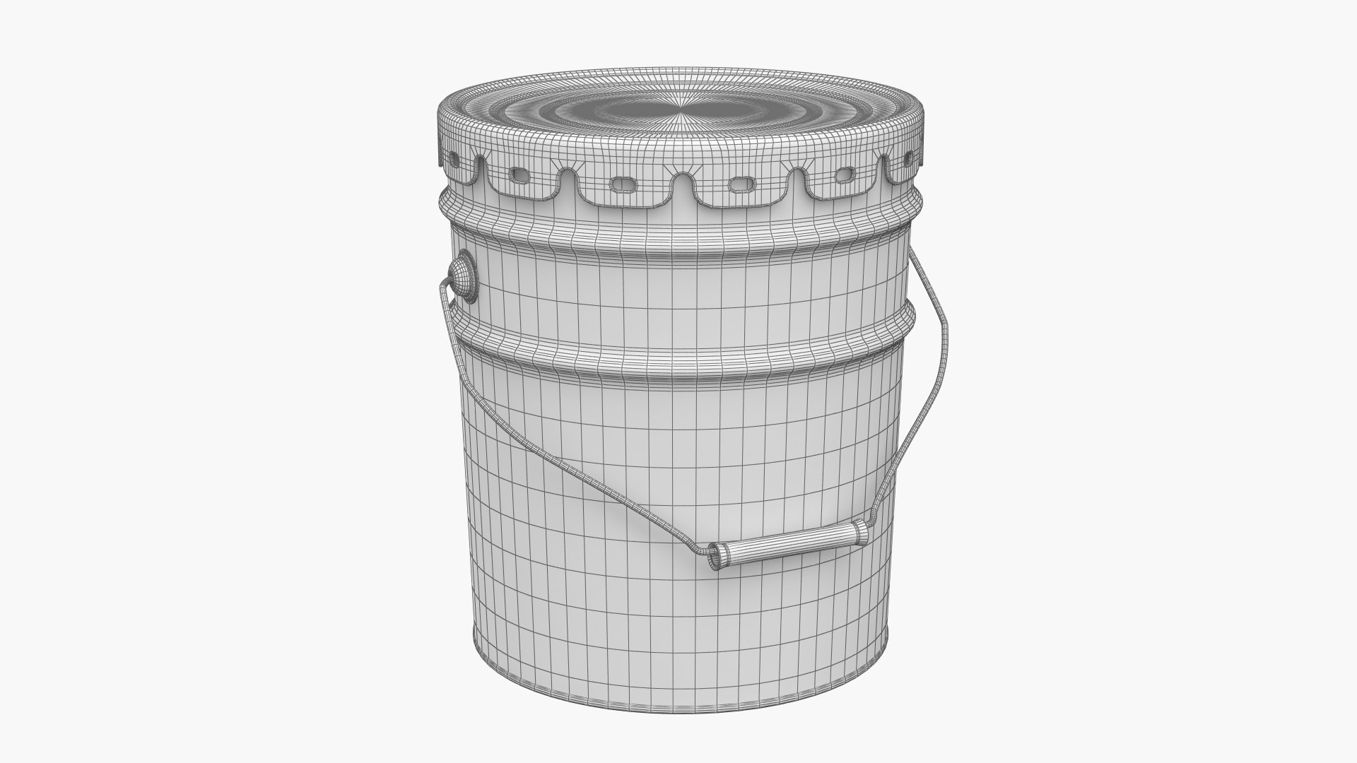 3D Model Steel Pail - TurboSquid 1930280