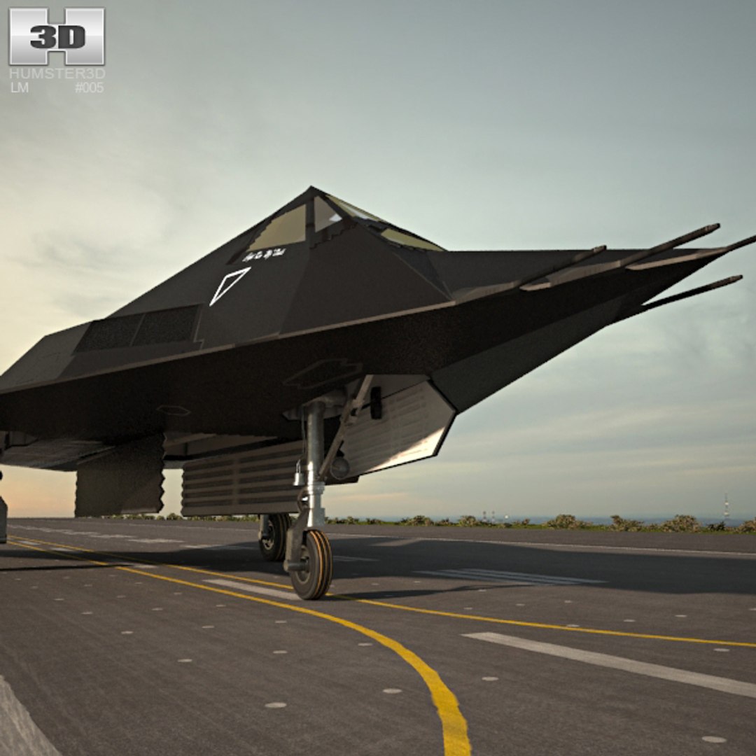 F-117 F 117 3D Model - TurboSquid 1286733