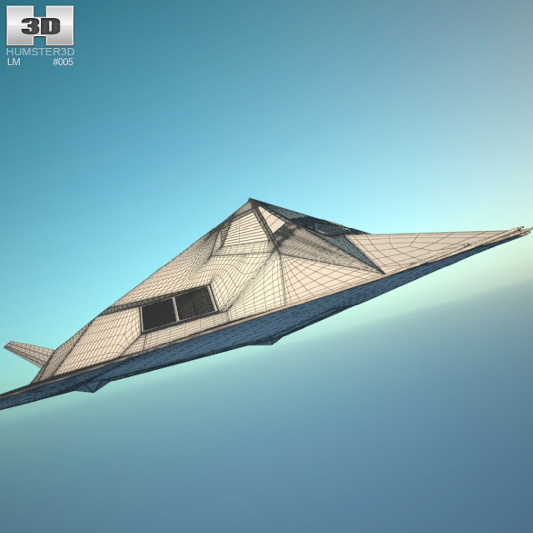 F-117 F 117 3D Model - TurboSquid 1286733