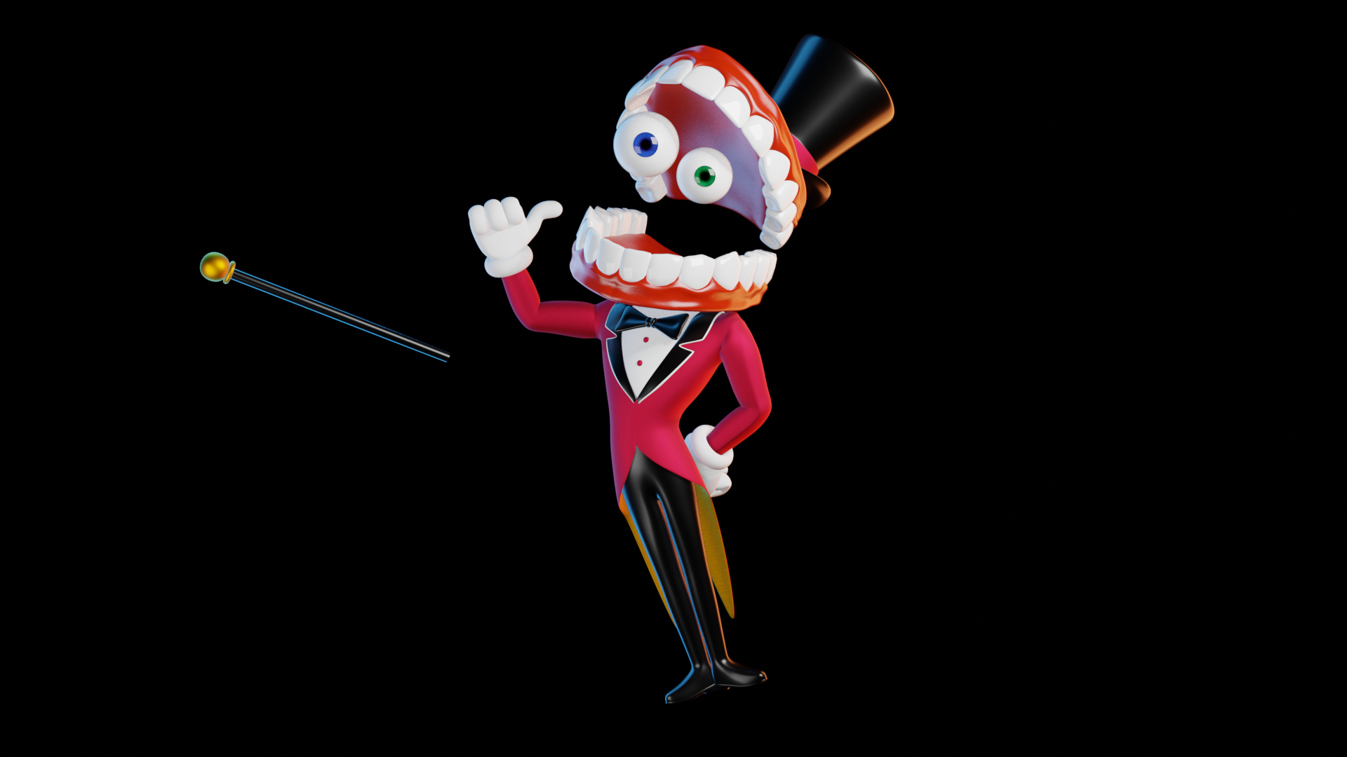 3D Caine - The Amazing Digital Circus - TurboSquid 2446878