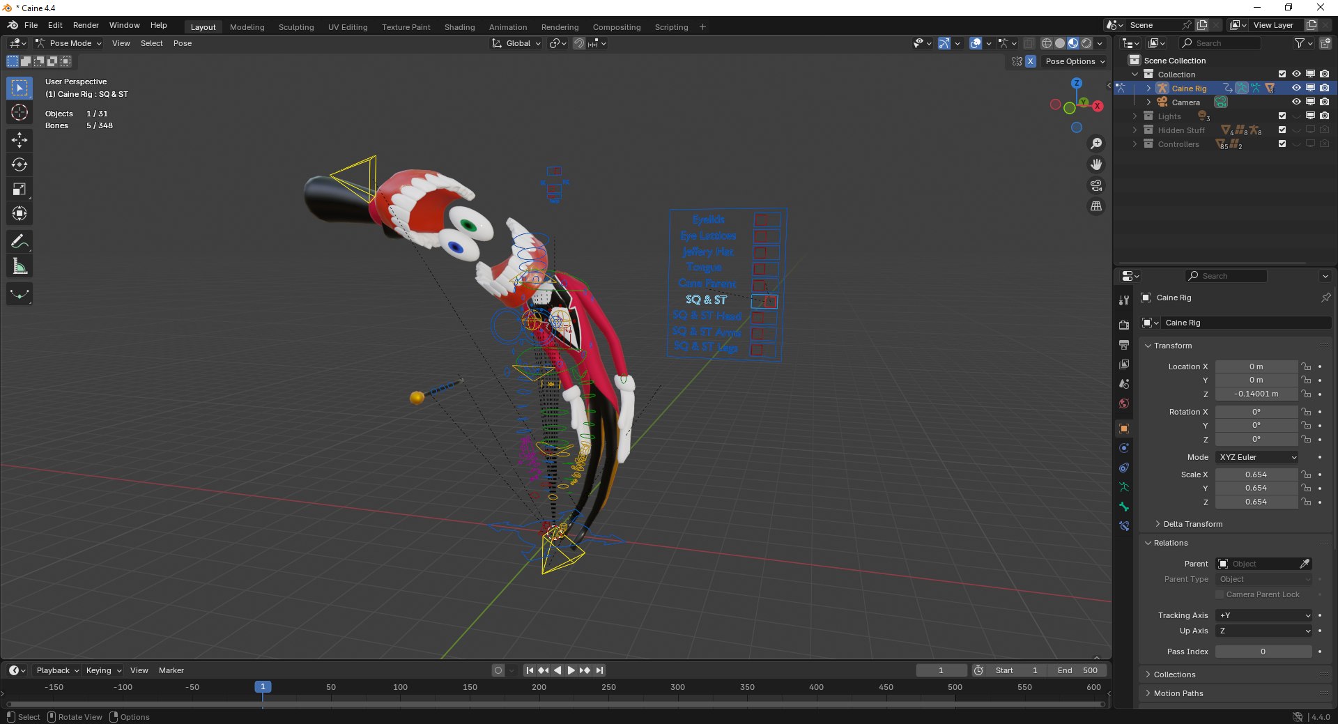3D Caine - The Amazing Digital Circus - TurboSquid 2446878