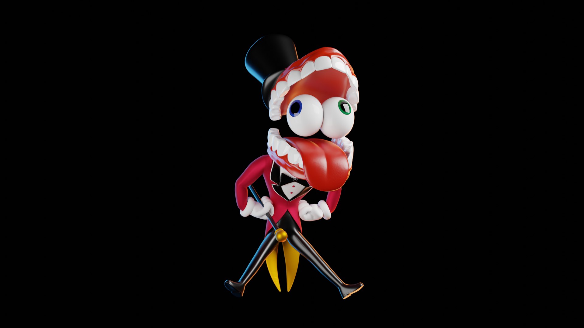 3D Caine - The Amazing Digital Circus - TurboSquid 2446878